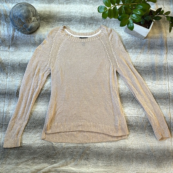 Cynthia Rowley | Sweaters | Rose Gold Cynthia Rowley Sweater | Poshmark